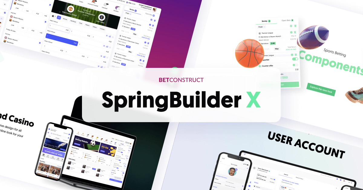 BetConstruct Releases SpringBuilder X
