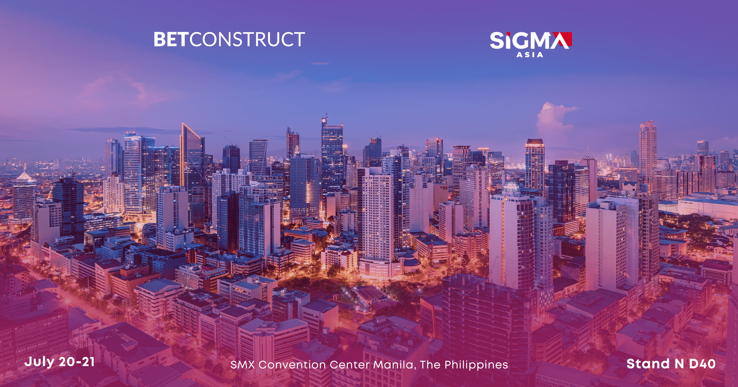 BetConstruct Heads to SiGMA Asia With its Brand New Offerings