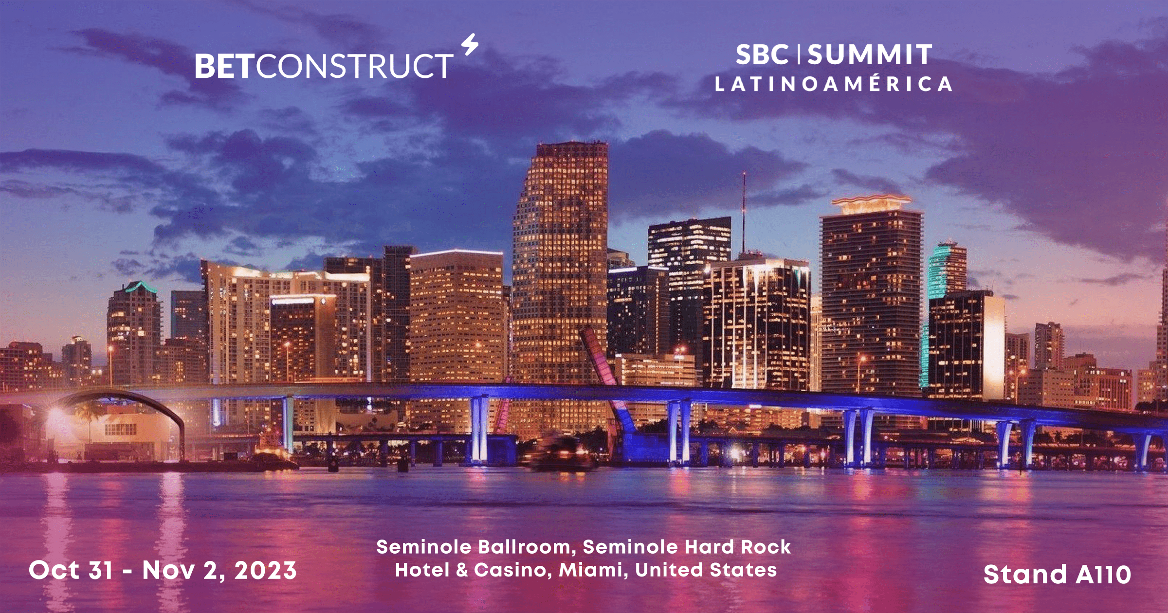 BetConstruct to Showcase Its Range of Solutions at SBC Summit Latinoamerica